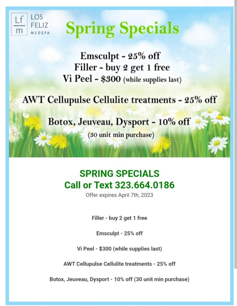 SPRING into BOTOX - Los Feliz Medspa
